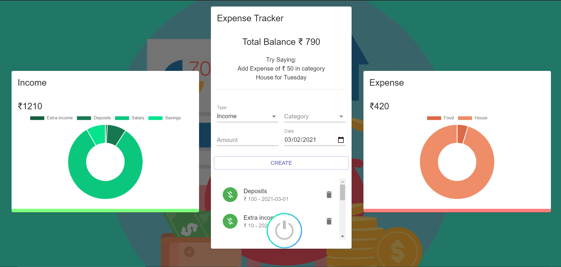 GitHub - Chakru/Expense-Tracker: Track your expense