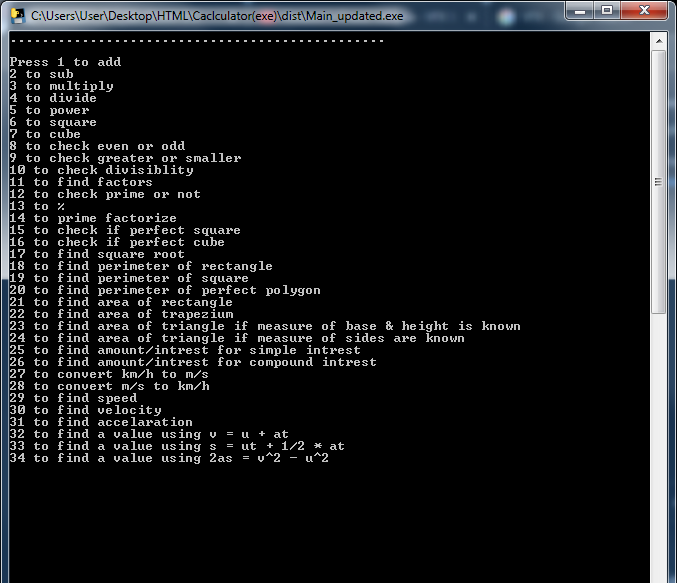 Github Vedantgawande Calculator