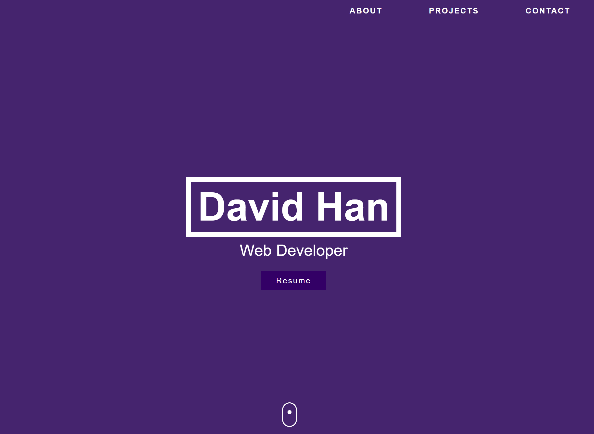 Github Davidhannn David Han Gatsby Portfolio Personal Portfolio