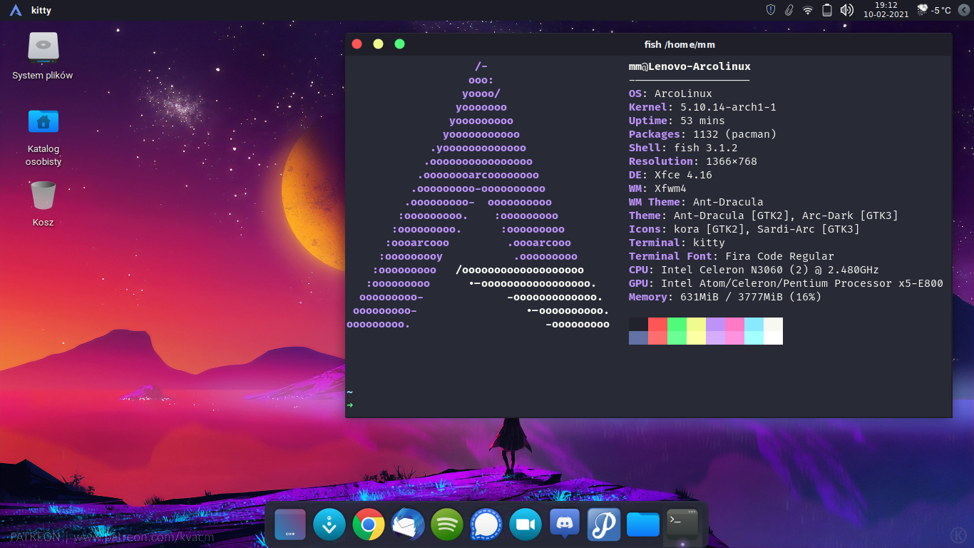 GitHub - elkrien/mm-arch-xfce-settings: Instalacja i konfiguracja Linux ...