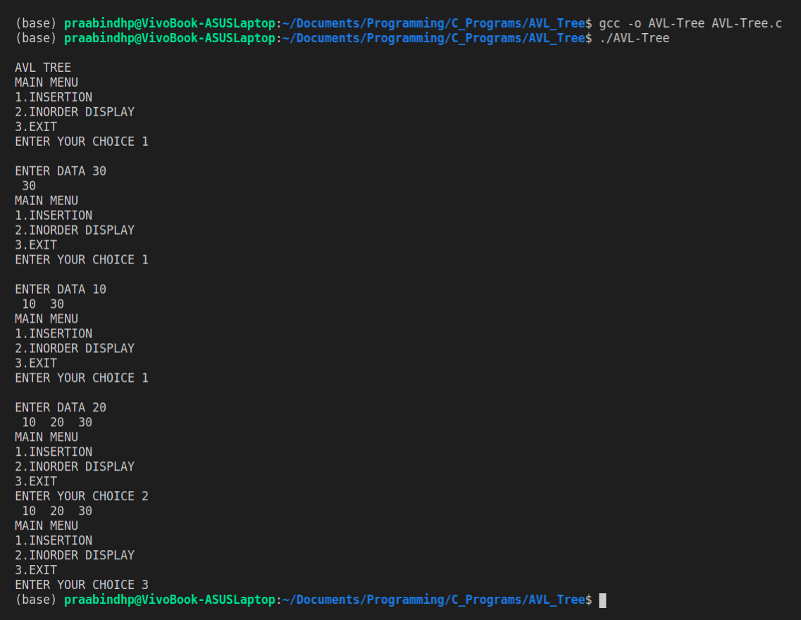 GitHub - praabindhp/AVL_Tree: C Program For AVL Tree GitHub - praabindhp/AVL_Tree: C Program For AVL Tree