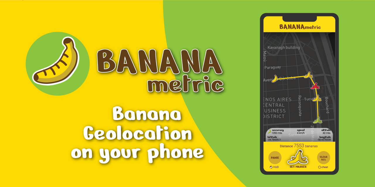 GitHub - robotmischief/bananametric: Banana Geolocation on your phone