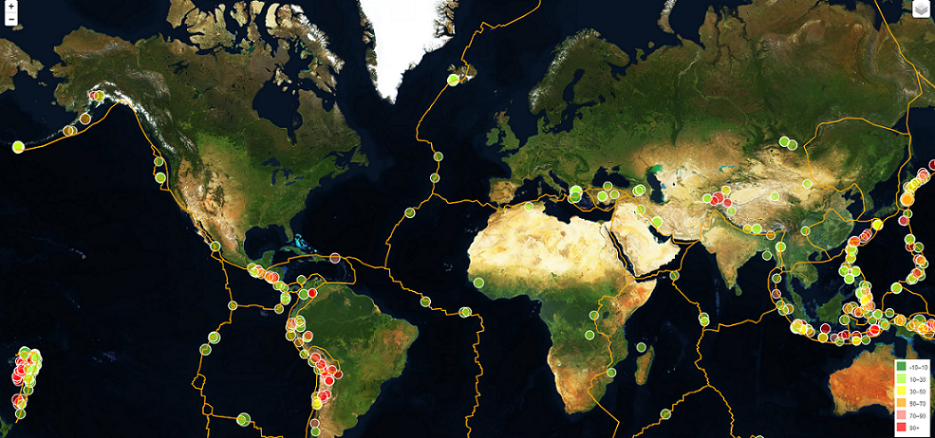 GitHub - fisher1916/earthquake-mapping: Create an interactive data ...