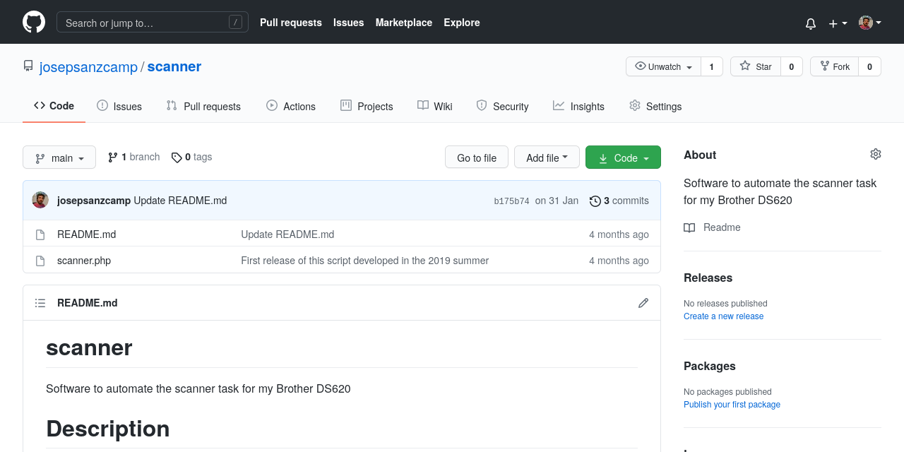 Github Josepsanzcamp Scanner Software To Automate The Scanner Task