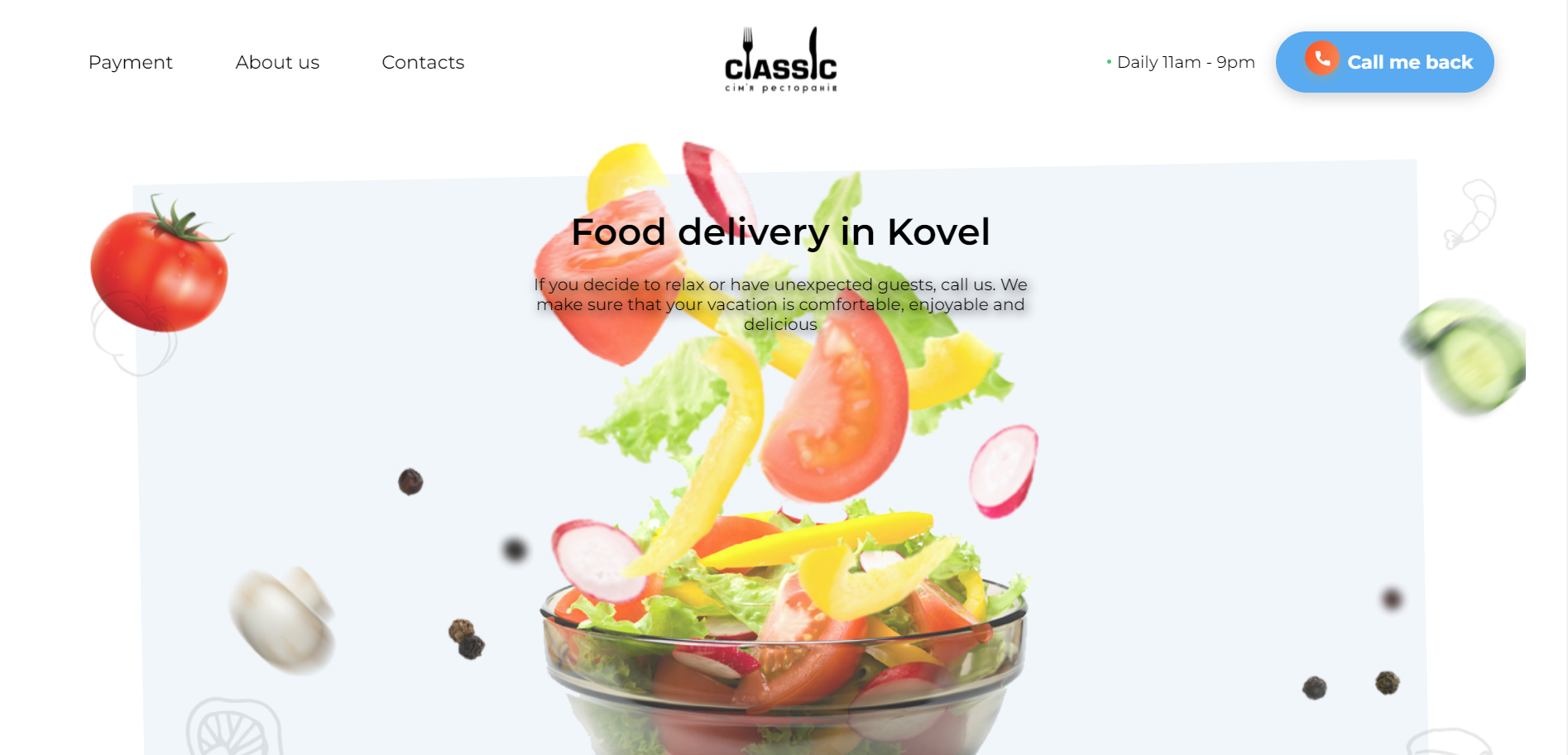 GitHub - dmitrykostenkoweb/Healthy-Food-portfolio: About website for a healthy food delivery service