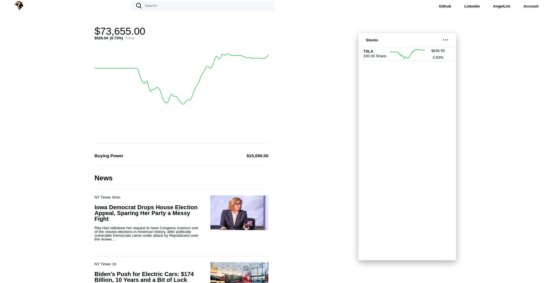 GitHub - Tului2020/prince-john: Robinhood Clone