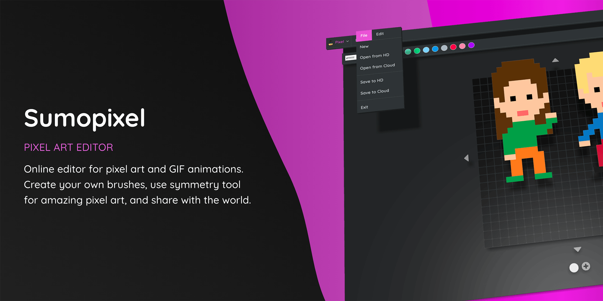 GitHub - sumo-apps/pixel-docs: Sumopixel - Pixel art editor