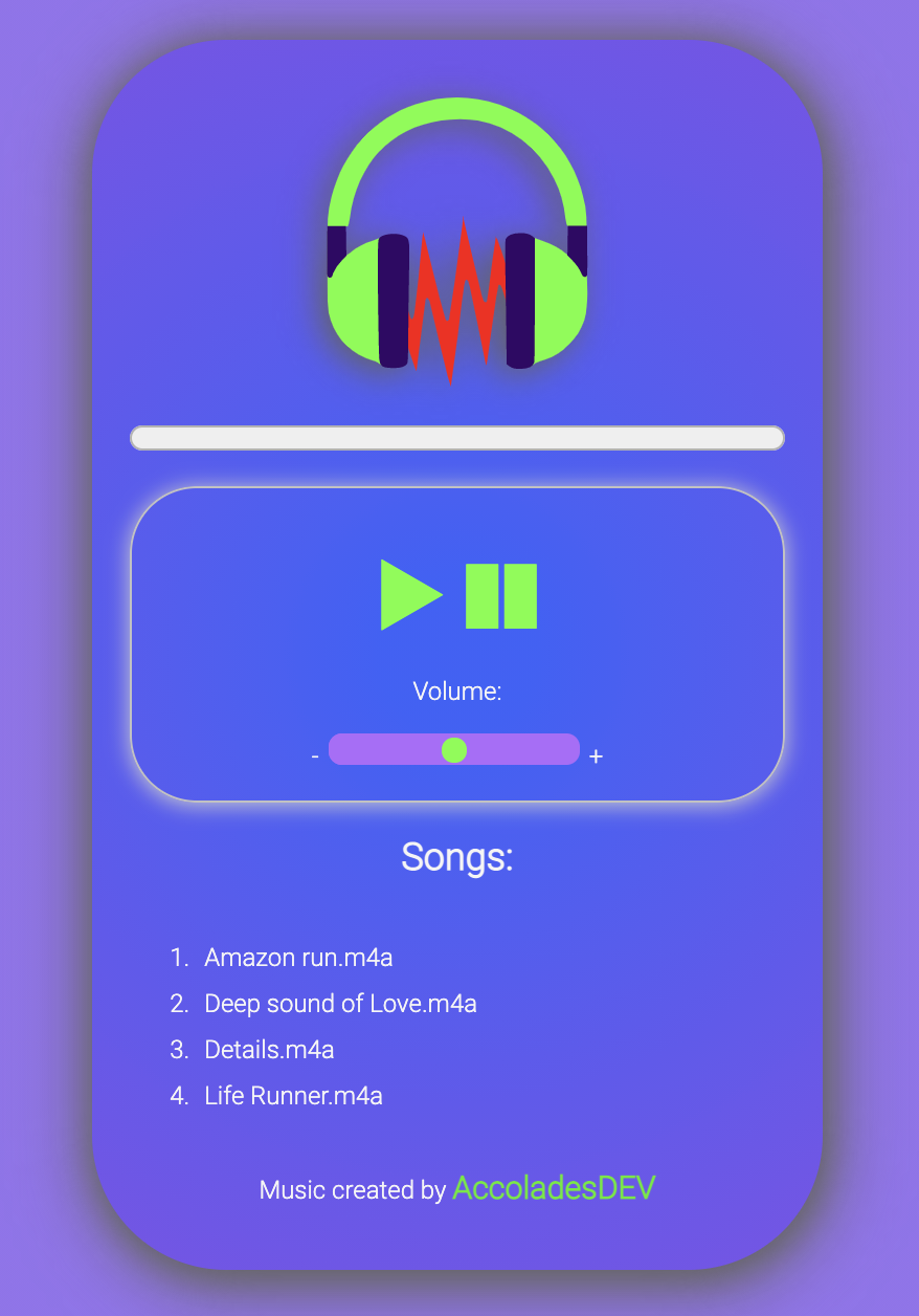 Github Luc Constantin Beats App Simple Music App