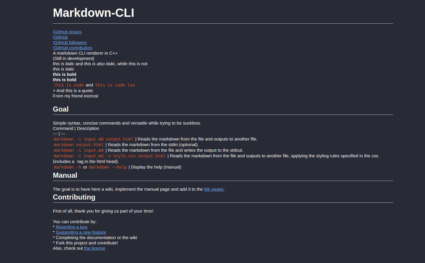 GitHub Margual56 Markdown CLI A Markdown CLI Parser Made In C 