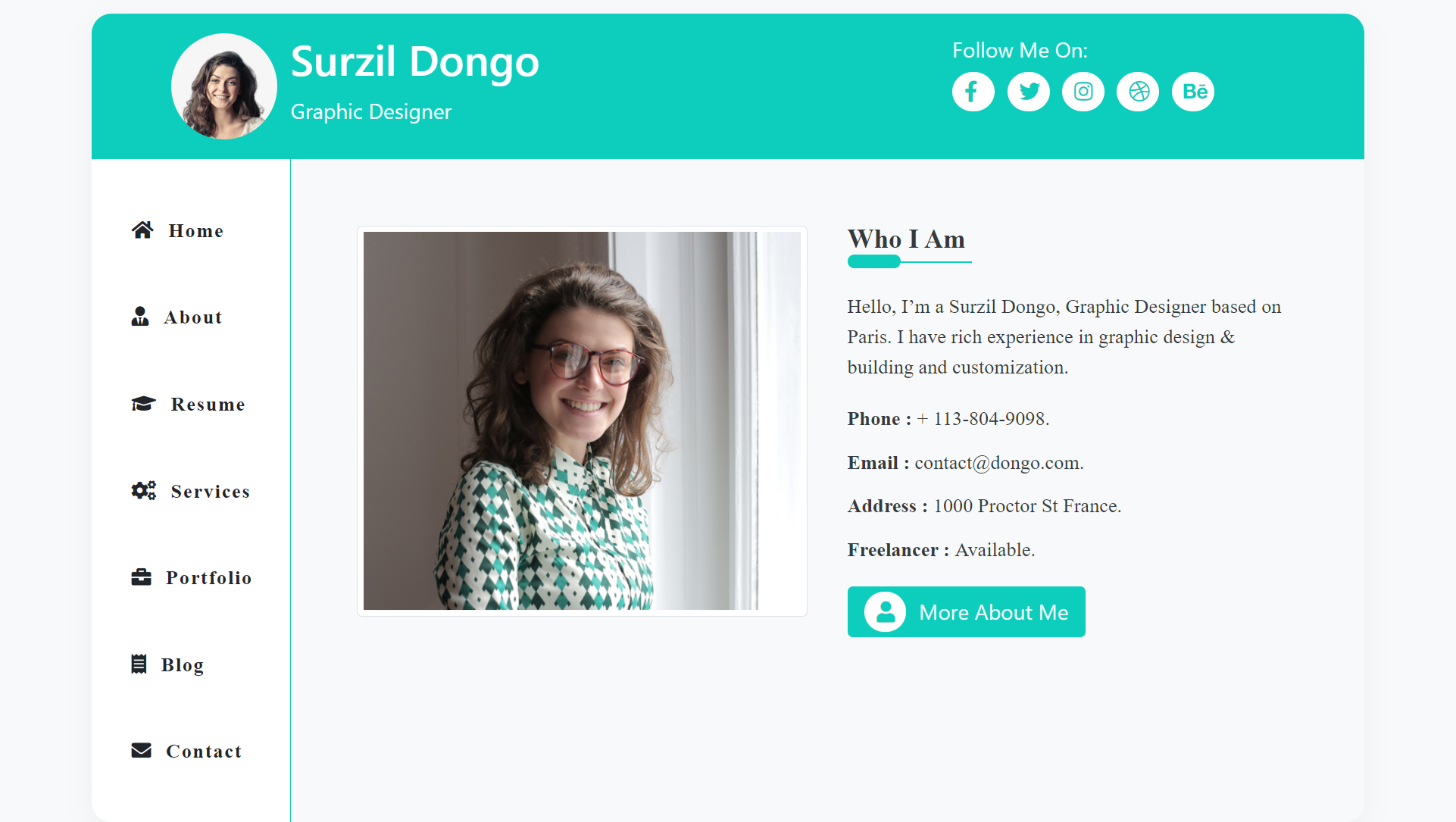 GitHub - AhmedZkaria22/Portofolio-Theme: Portfolio theme using bootstrap