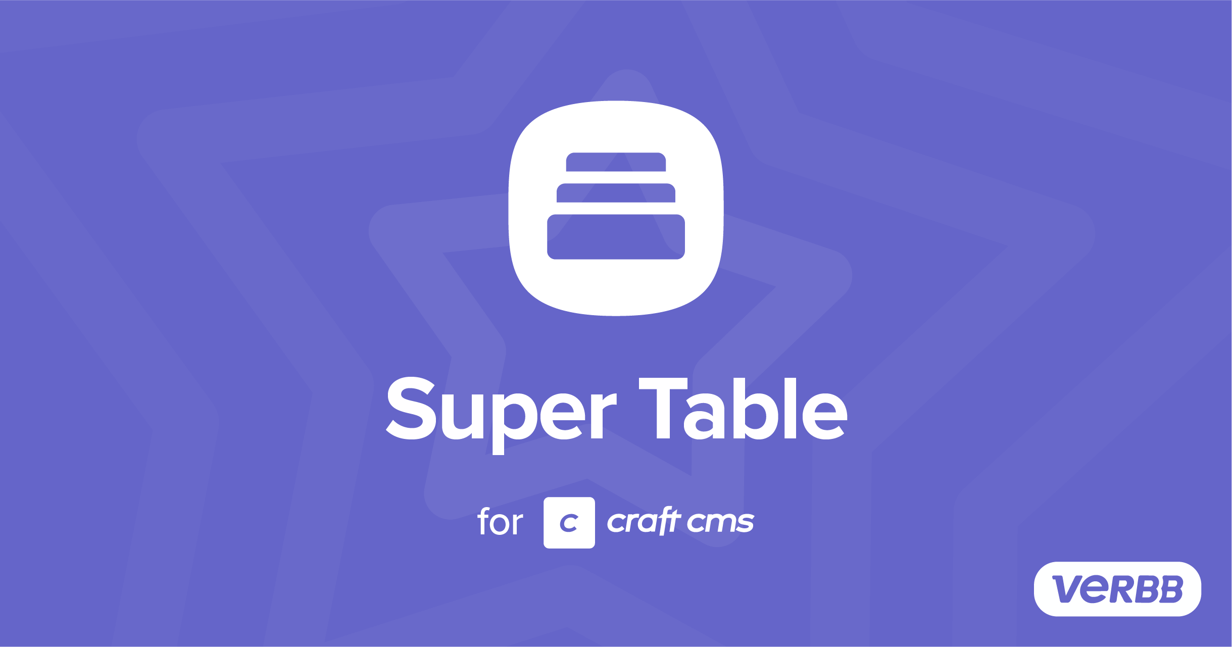 GitHub - verbb/super-table: Super-charge your Craft workflow using Super Table.