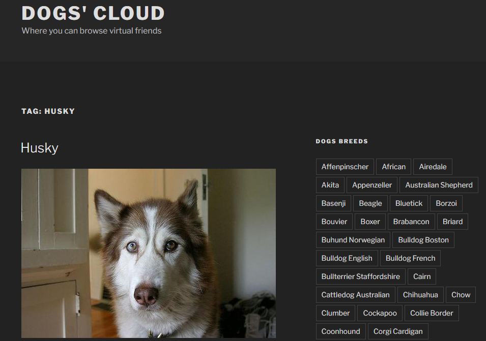 GitHub - ricvale/dogs: Static Website