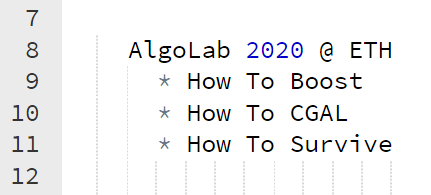 GitHub - lucidBrot/algolab-tutorial: How to use boost, CGAL, and ideas ...