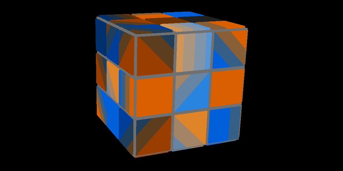 GitHub - MagmaMcFry/QuaternionCube: Interactive Rubik's Cube with spin-1/2 cubies
