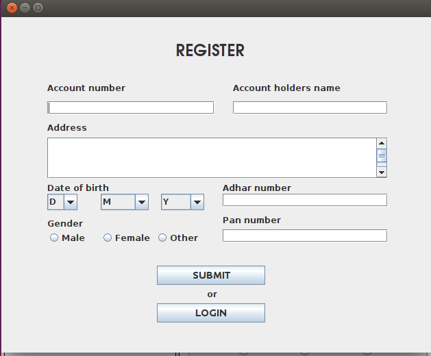 GitHub - MUHSIN22/Bank-management-system-college-project: This is my ...