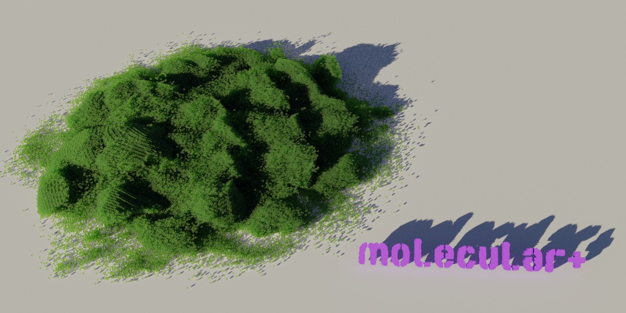 GitHub - u3dreal/molecular-plus: particle solver for Blender 3.0+ / 4.0+