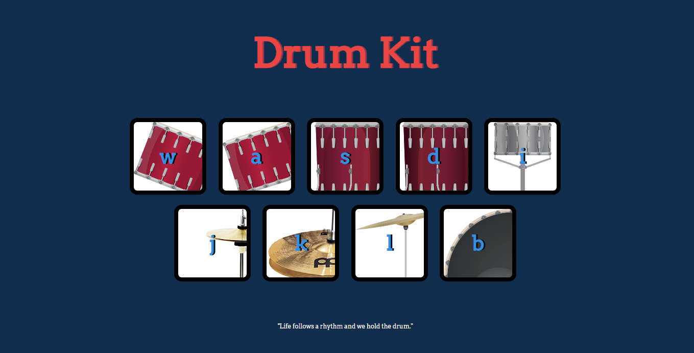 GitHub - jeffrex13/drum_kit