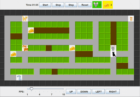 GitHub - apotafiy/Cat-and-Mouse-Game: A GUI game of cat and mouse ...