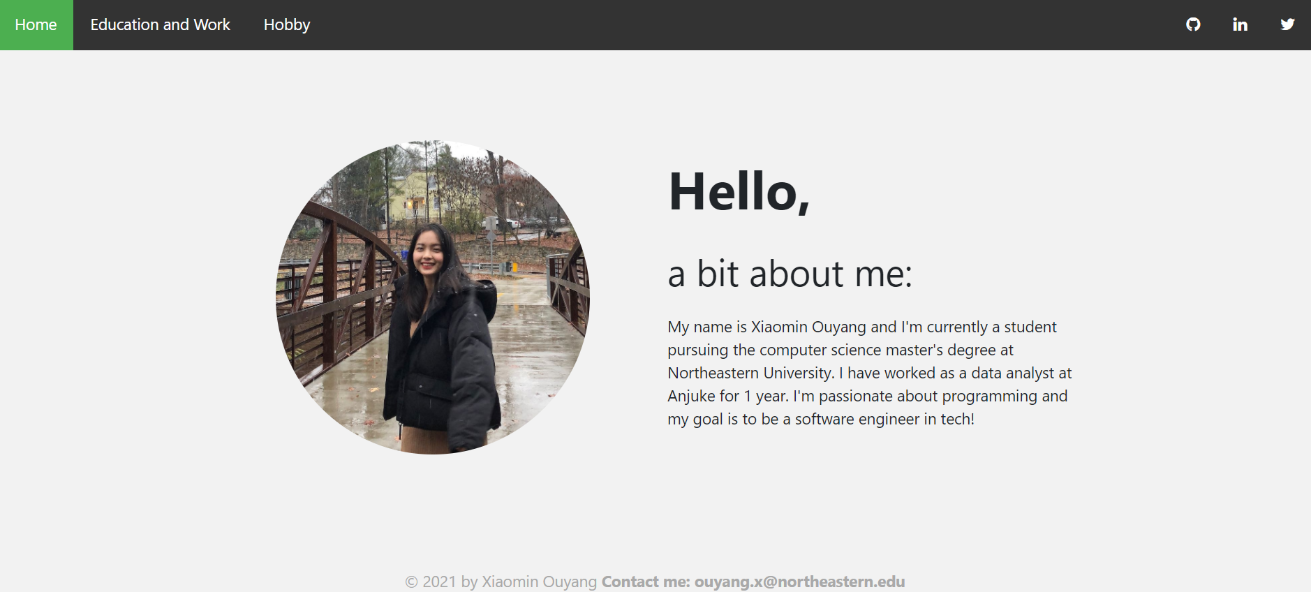 GitHub - XiaominOuyang/XiaominOuyang.github.io