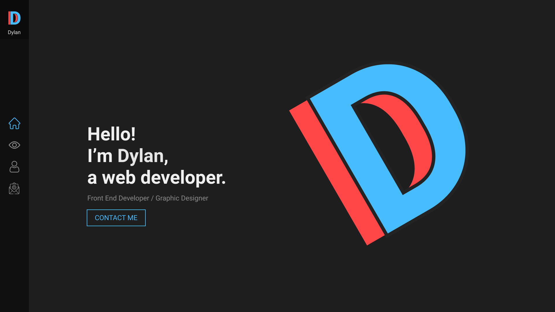 Github Dylanrexdev Dylanrex Website The Code For My Portfolio