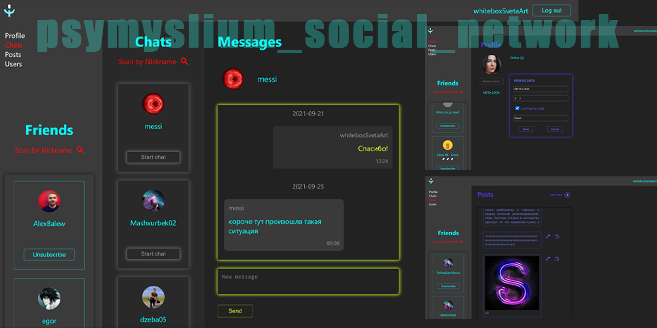 GitHub - ArtgroupWhitebox/psymyslium_social_network: This is a social network