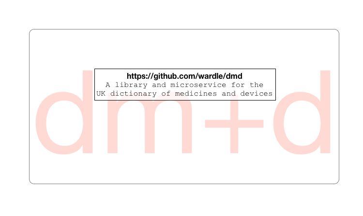 GitHub - wardle/dmd: Implementation of the UK NHS dictionary of ...