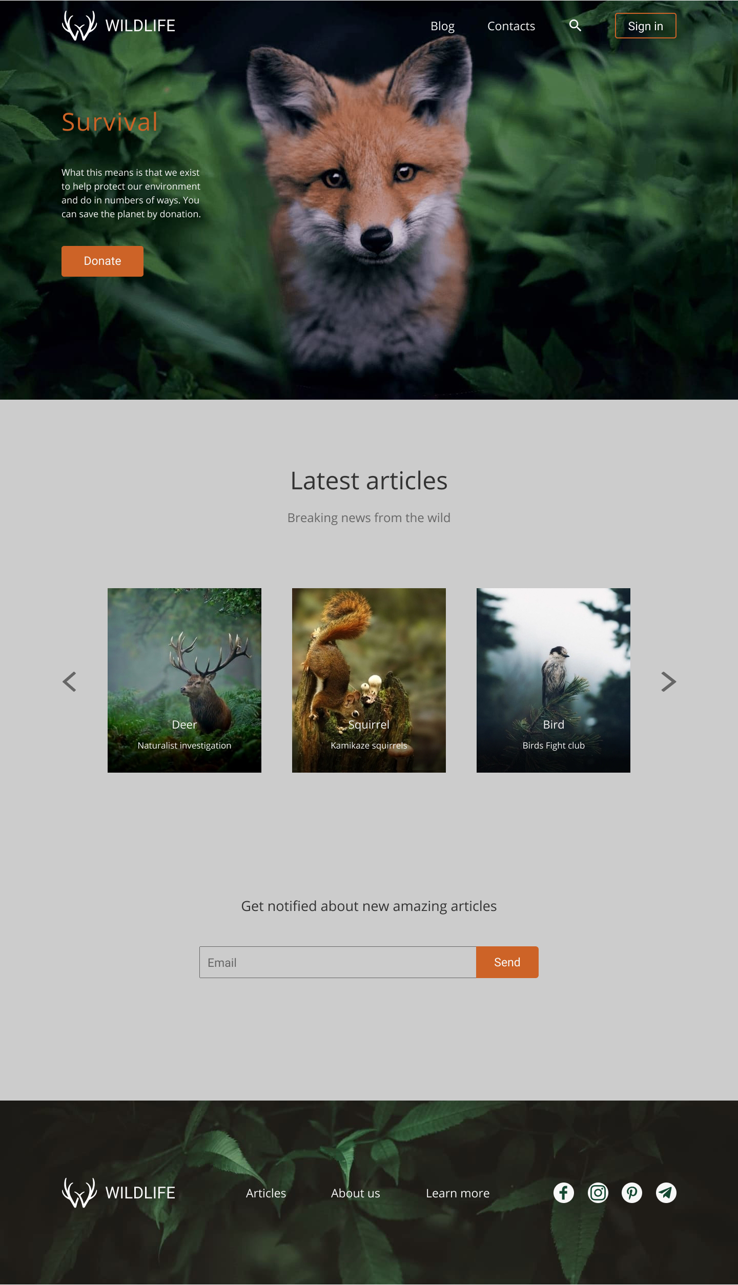 GitHub - Ansya13/wildlife: Wildlife from Sigma