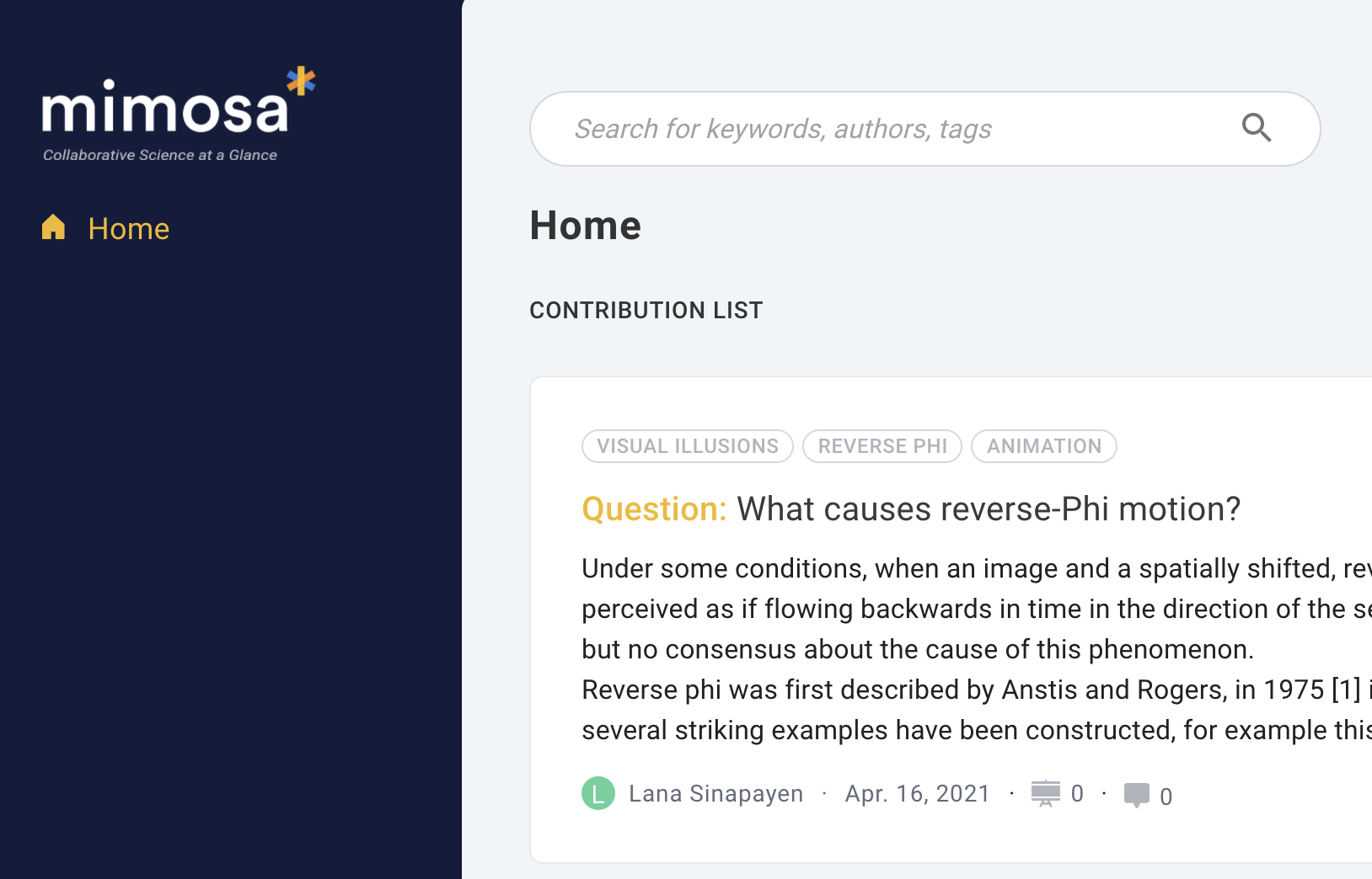 GitHub - Mimosa-Development-Team/mimosa-frontend
