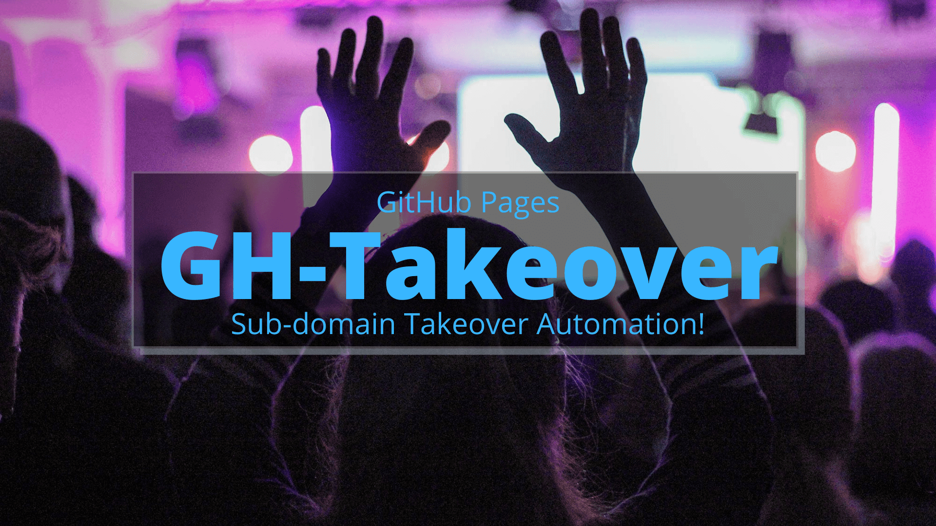 GitHub - TheBinitGhimire/GH-Takeover: GH-Takeover — GitHub Pages Sub-domain Takeover Automation!