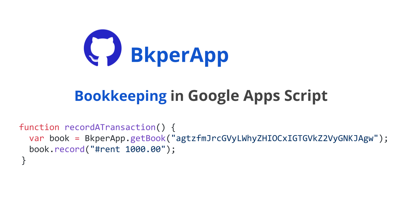 GitHub - bkper/bkper-app: Google Apps Script library for the Bkper API