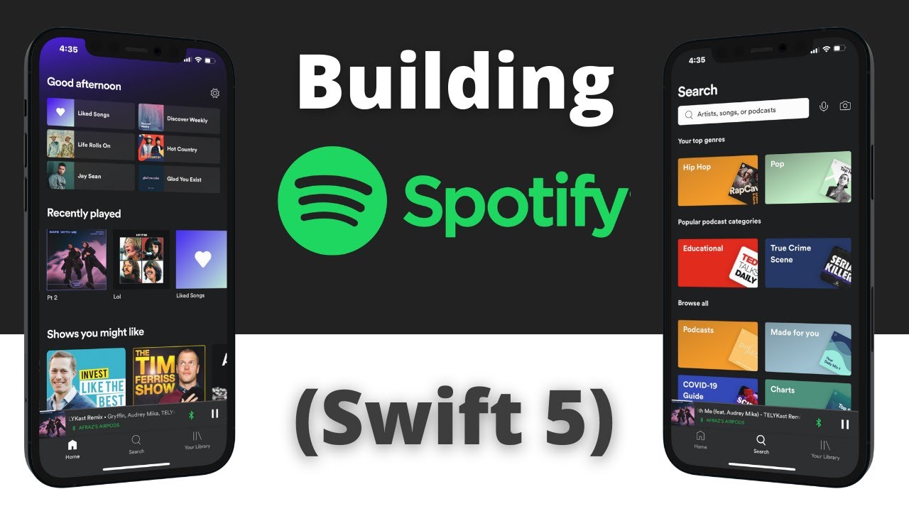 GitHub - AfrazCodes/Spotify-iOS: Full featured Spotify iOS Client ...
