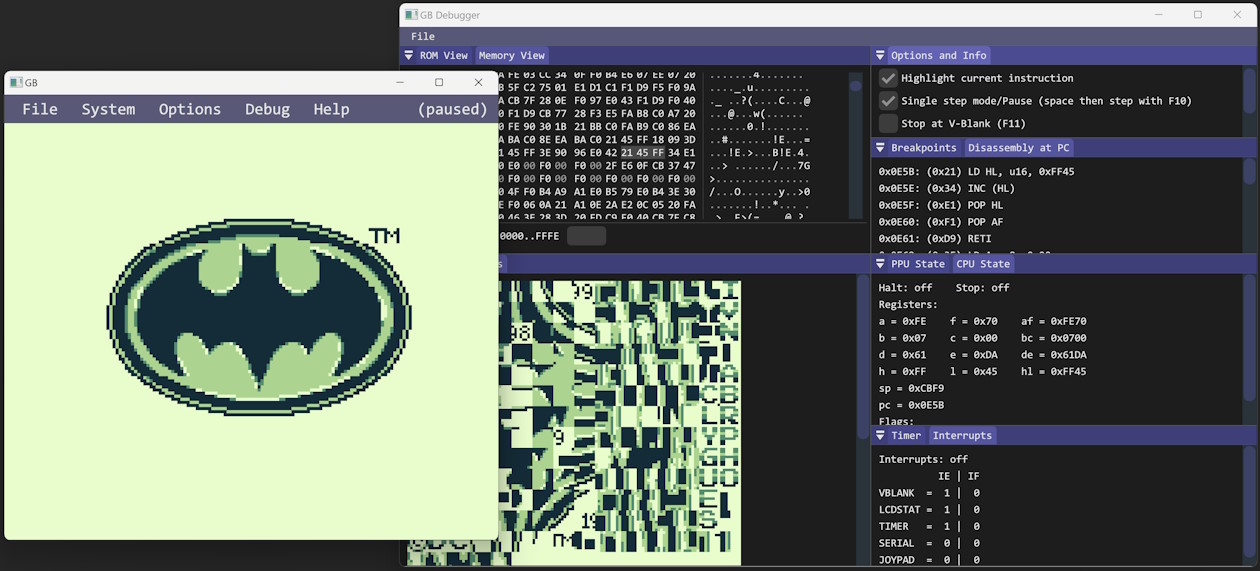 GitHub - stefalie/gb: GB is a simple proof of concept GameBoy emulator ...