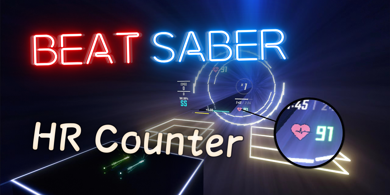 GitHub - qe201020335/HRCounter: A Beat Saber custom counter that displays your heart rate in game.