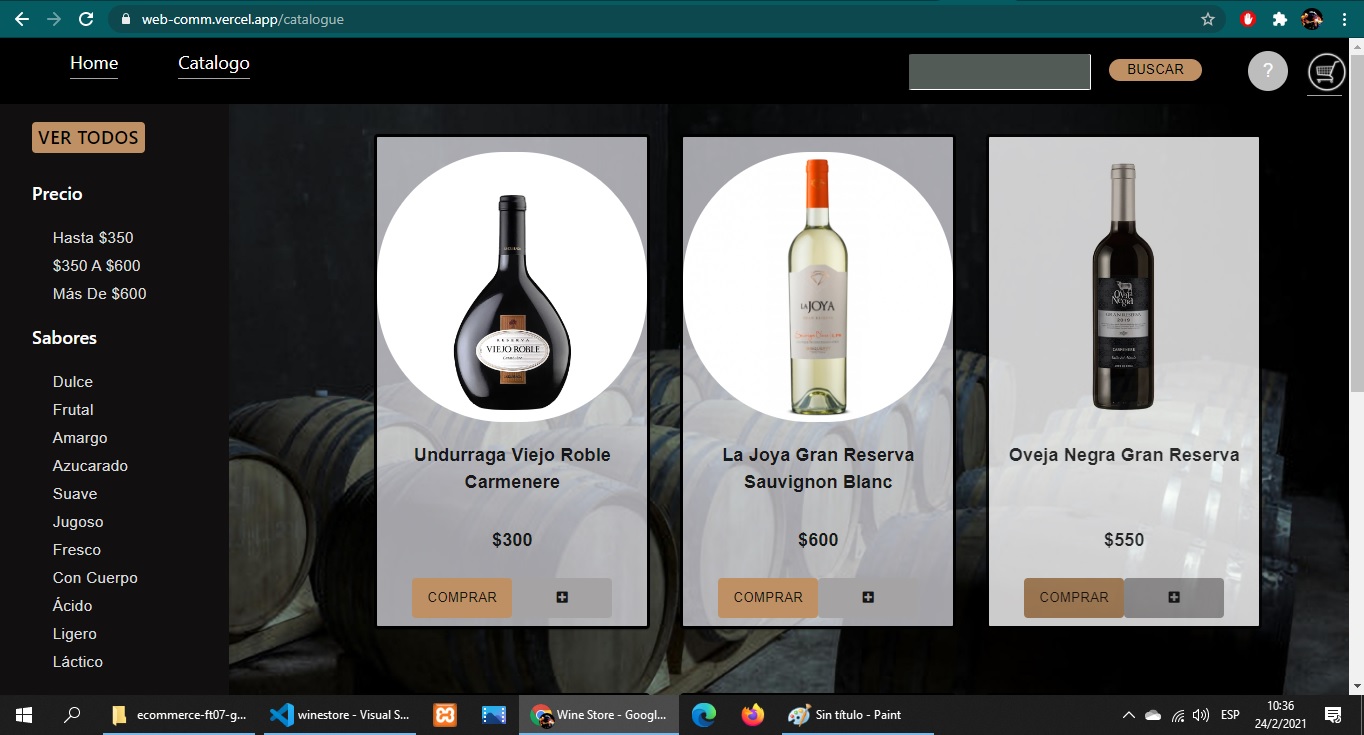 GitHub - MG-website/ecommerce: winestore
