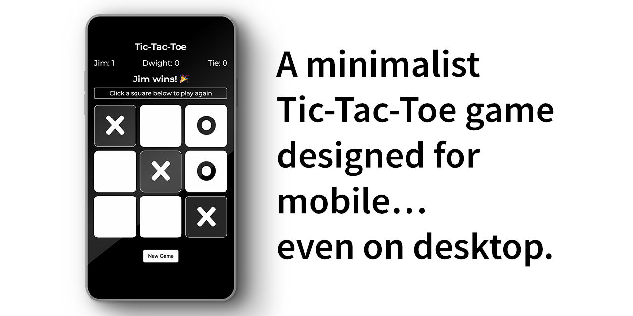 GitHub - JacobGiordano/tic-tac-toe