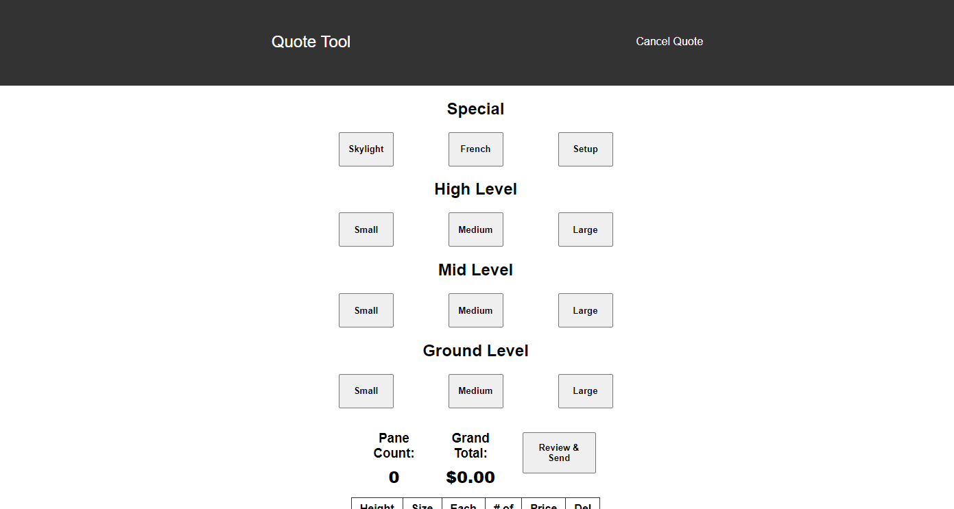 GitHub - rogadev/roga-window-quoter: A simple window cleaning quote ...