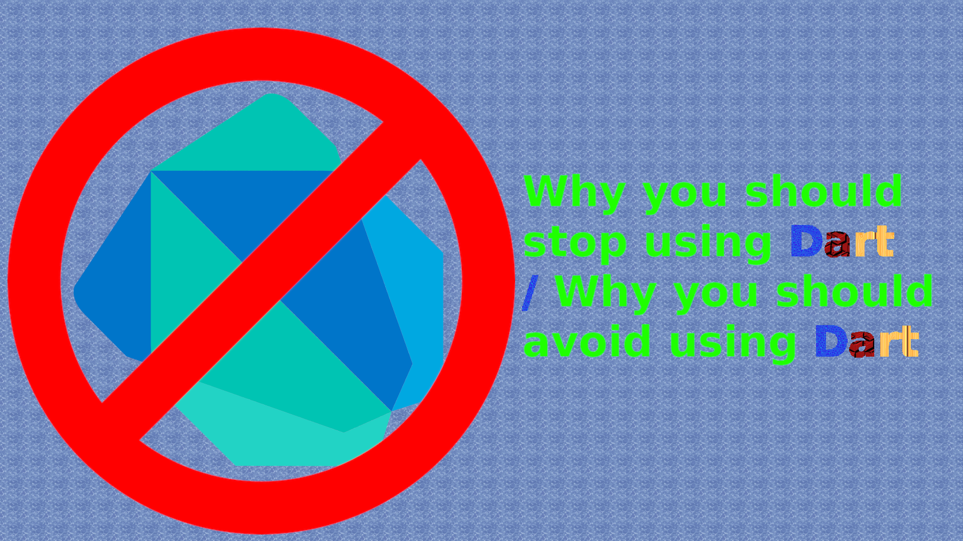 GitHub - seanpm2001/Why-you-should-stop-using-Google-Dart: An article ... GitHub - seanpm2001/Why-you-should-stop-using-Google-Dart: An article ...
