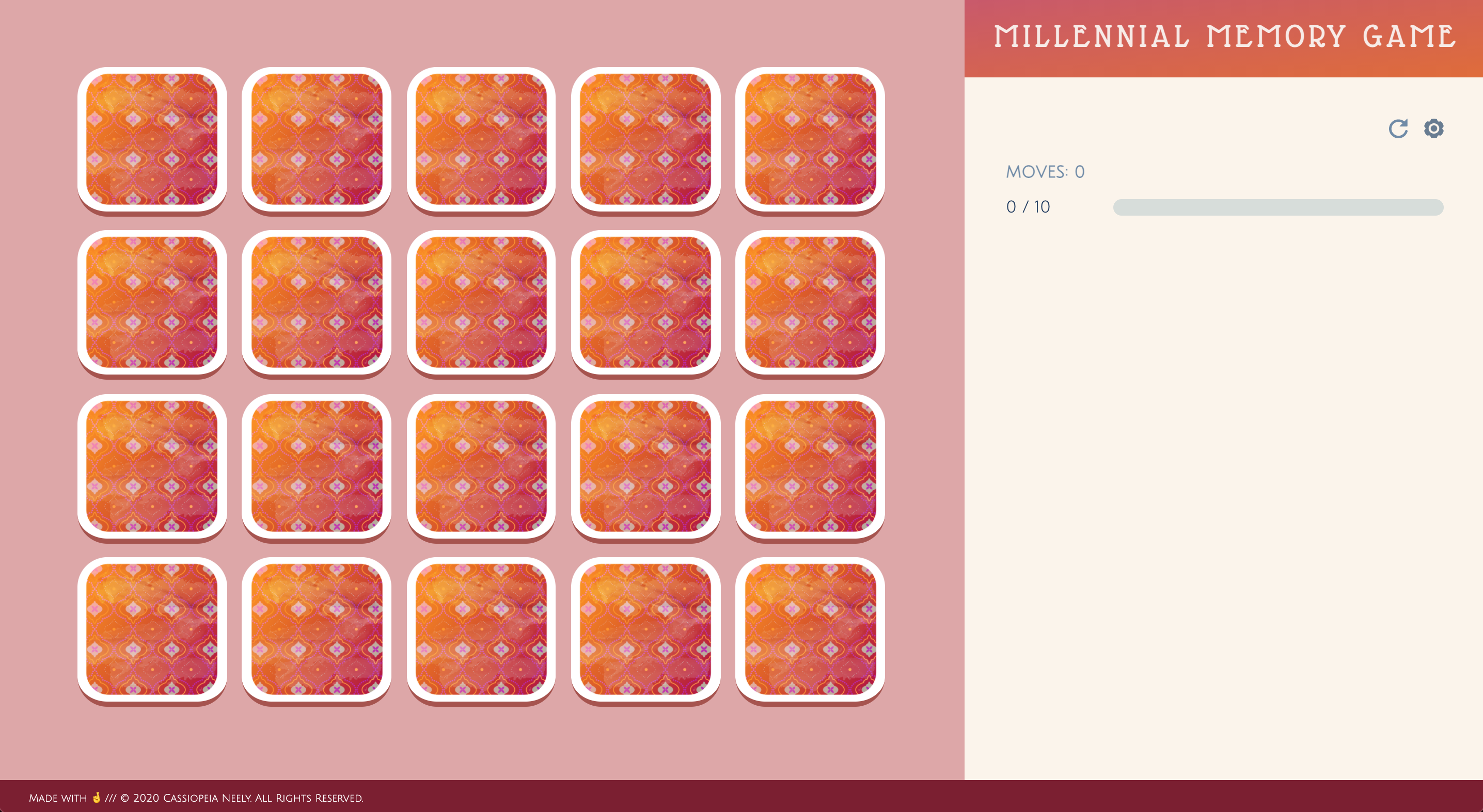 GitHub - cassiopeian/memory-game: Do you have the recall of an elephant, or are you more of a ...