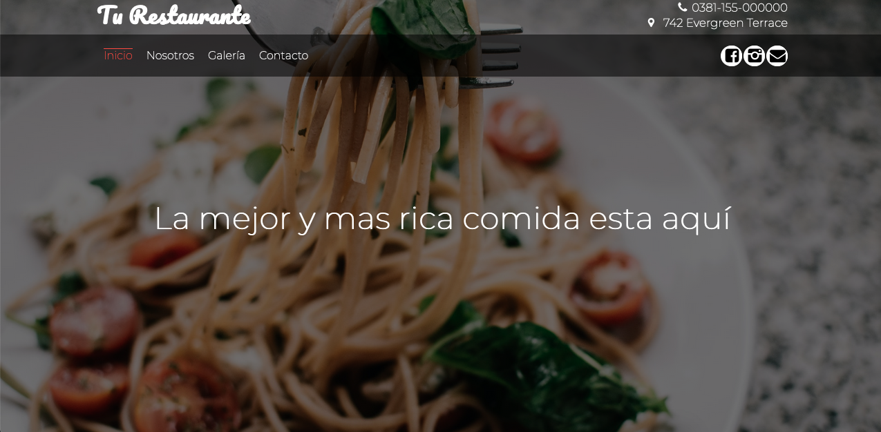GitHub - josemariacervino/Web-Restaurante: Proyecto de una pagina web sobre la comida de un ...