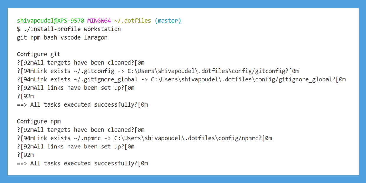 GitHub - shivapoudel/dotfiles: The machine-specific configuration to accompany my dotfiles.