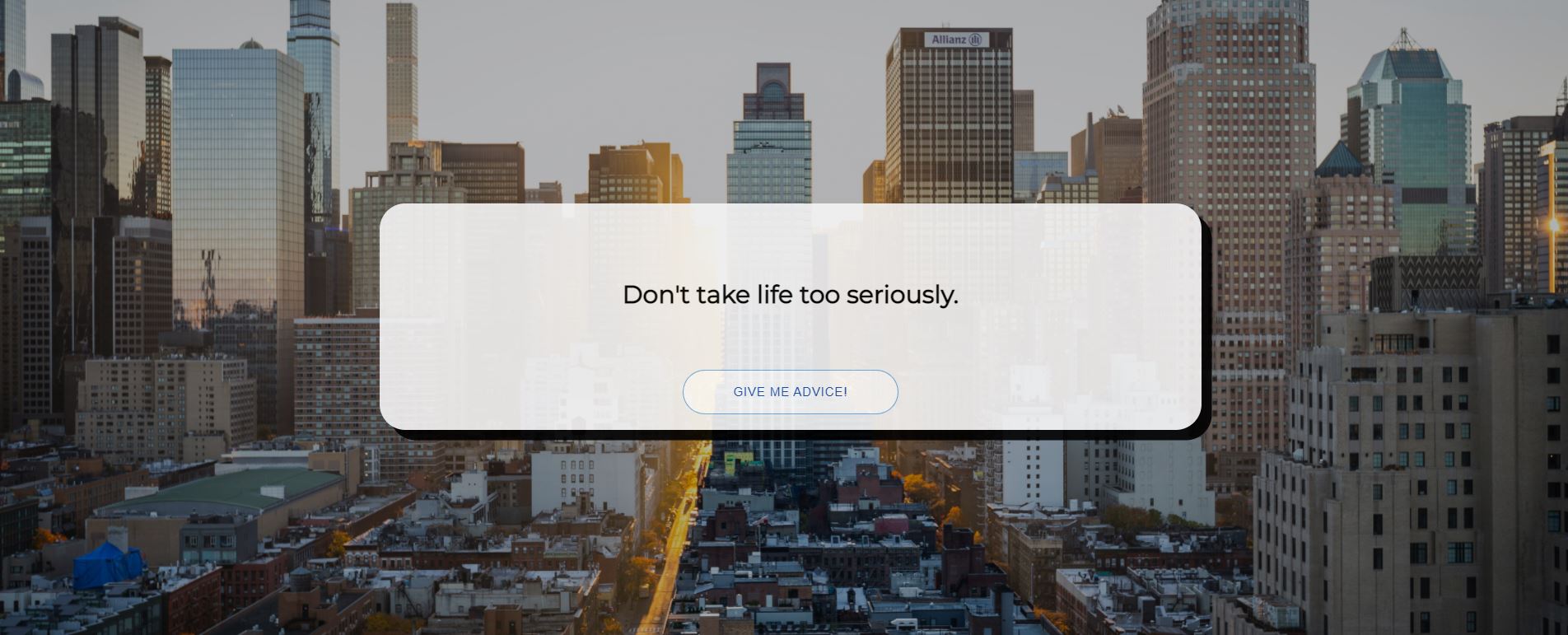 GitHub - Or-Arbel/advice-app-react: Advices generator app using React on the front end and get ...