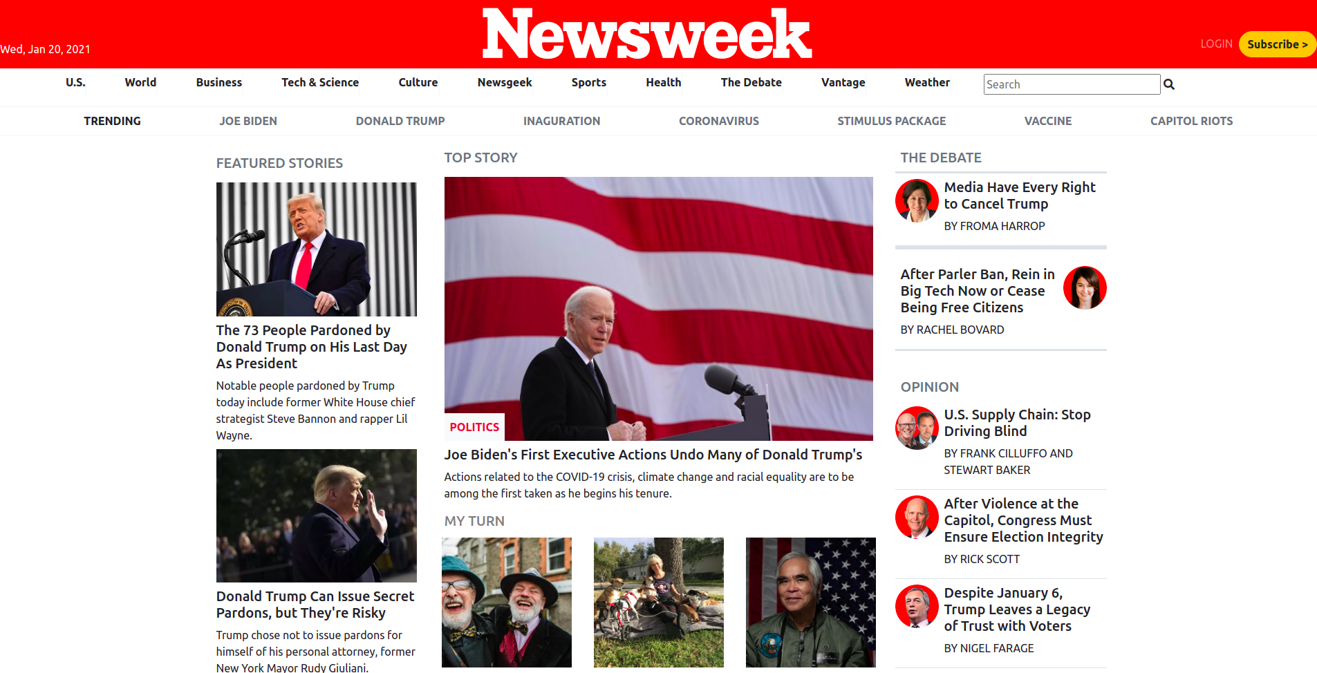 GitHub - pountzas/NewsWeek-Bootstrap: This is the 3rd project in Microverse's HTML and CSS ...