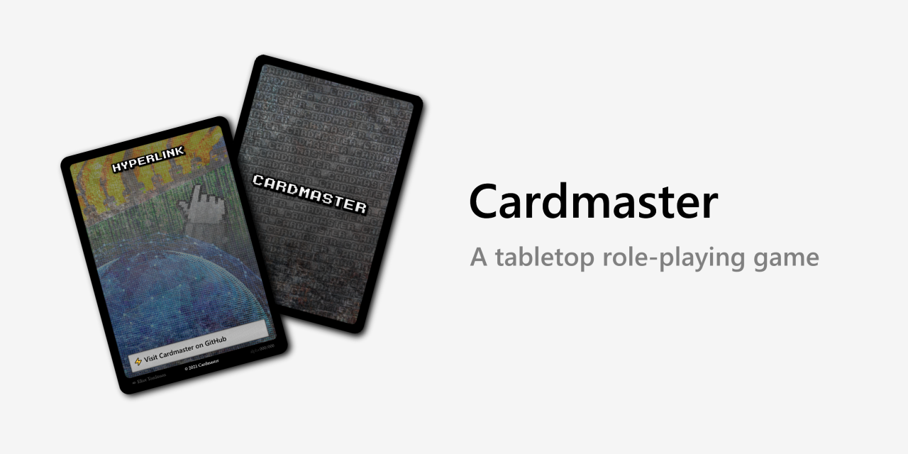 GitHub - elliottomlinson/cardmaster: A simplified tabletop role-playing ...