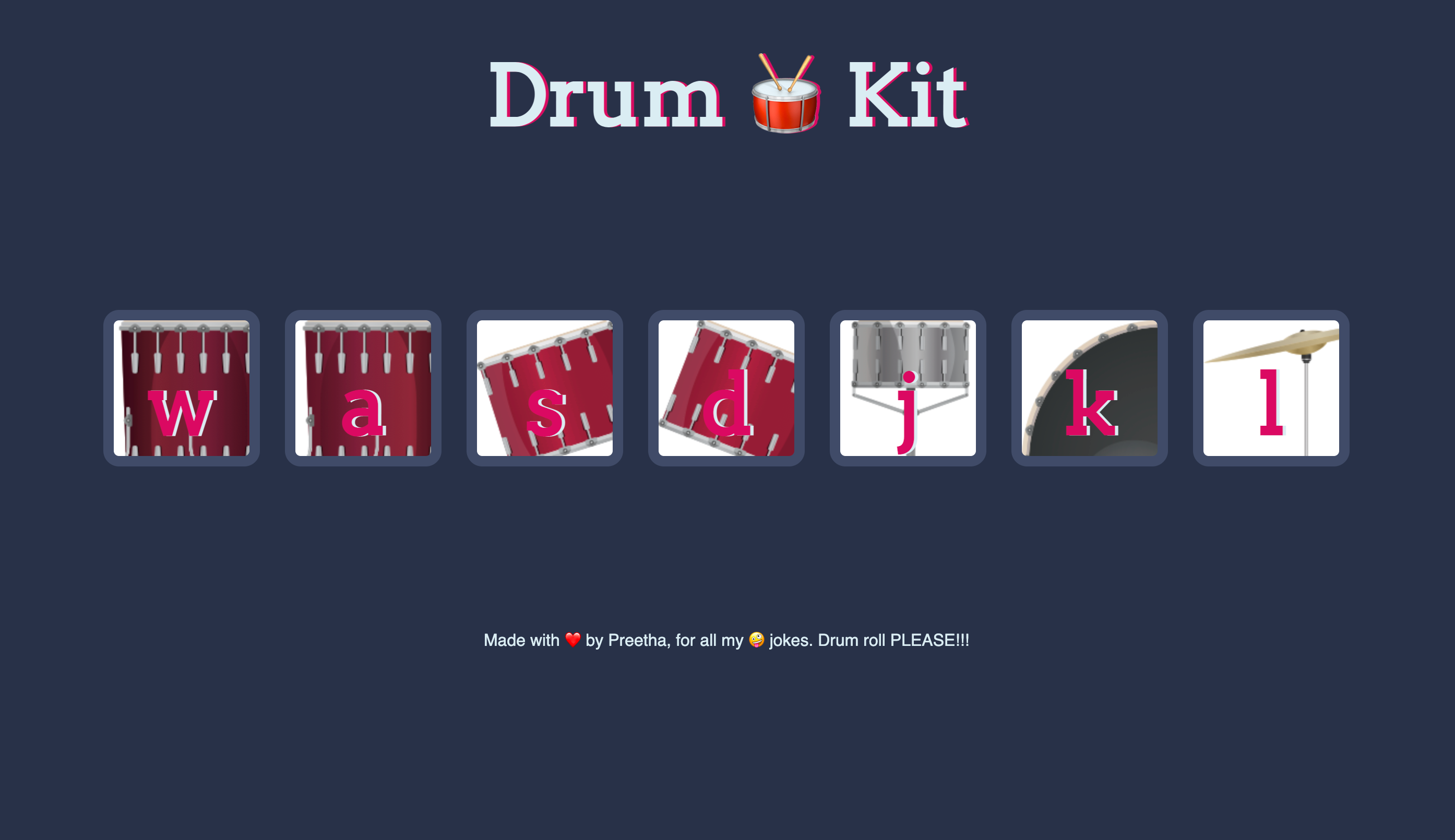 GitHub - rajinipreethajohn/Project-Drumkit