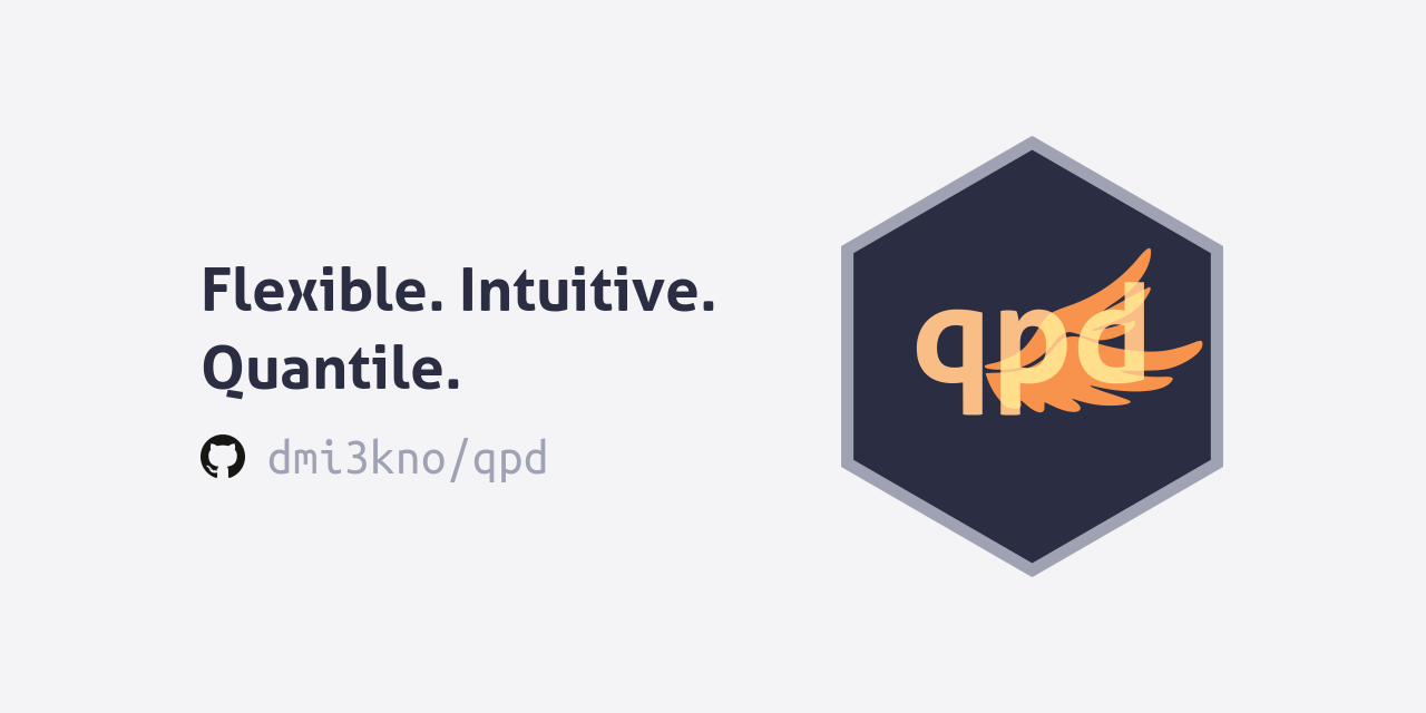 GitHub - dmi3kno/qpd: Tools for Quantile-Parametrized Distributions