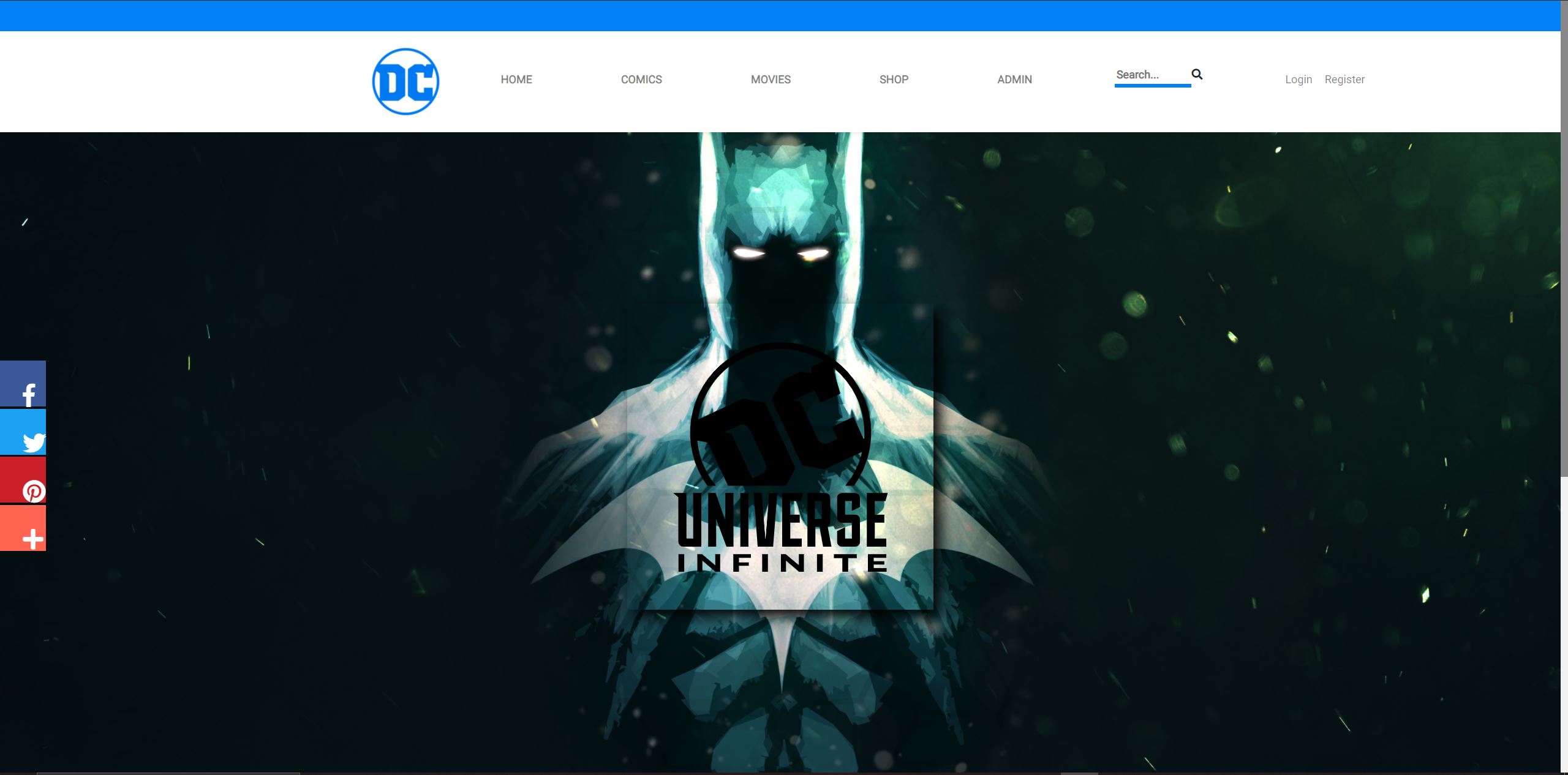 GitHub - gabrielescodinu/laravel-comics: DC Comics inspiration, using laravel blade, php ...