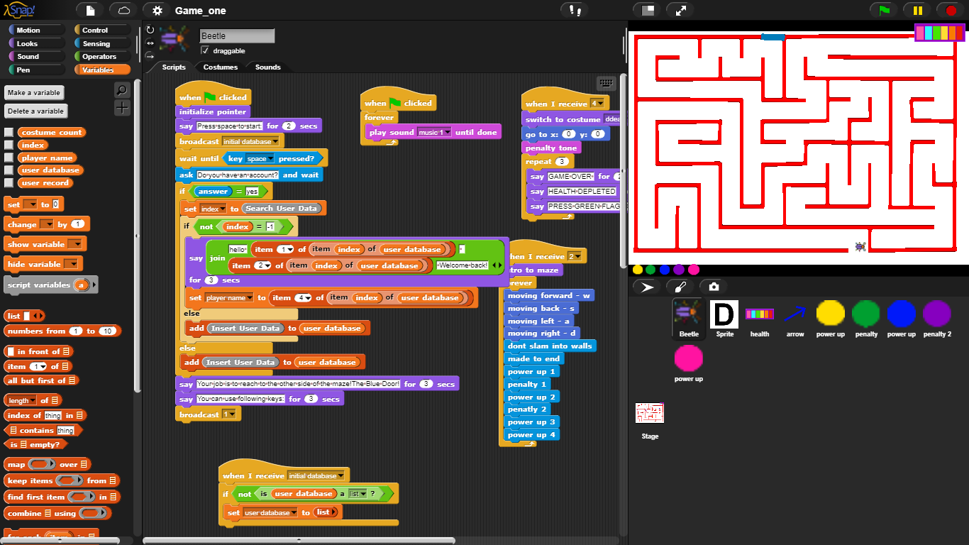 GitHub - Abe-Placer/funny_maze_game_with_Snap: I made a simple funny ...