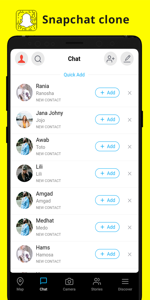 GitHub - walaafikre/snapchat-clone