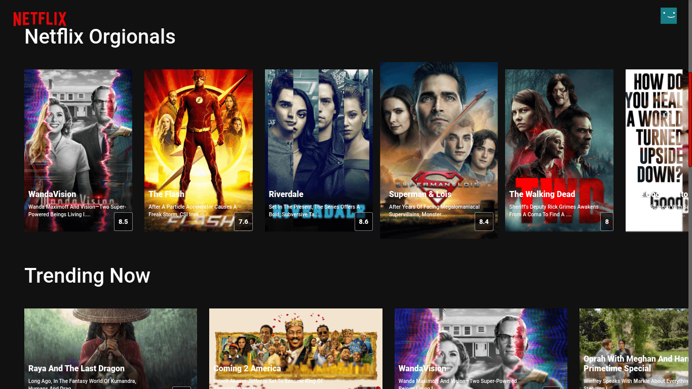 GitHub - hamsarajpitani/netflix-clone