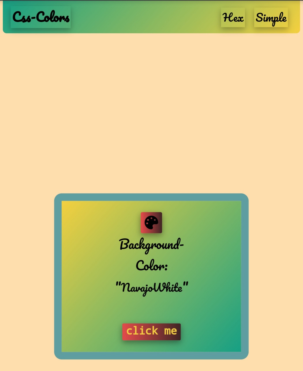 GitHub - IjEmpire/colors: flip through hex color colors and basic css ...